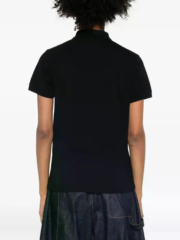 Maison Kitsuné Fox Patch Short Sleeve Polo