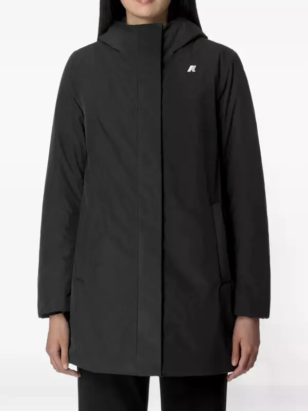 K-WAY Hooded Puffer Jacket