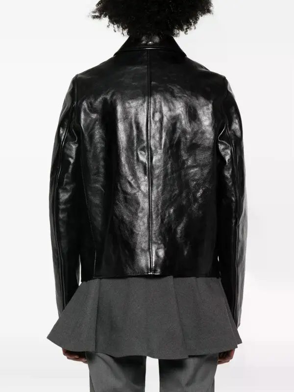 Our Legacy Leather Zip-front Jacket