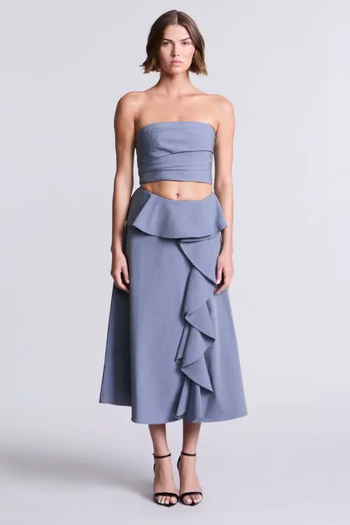 Bcbgmaxazria Cascade Midi Skirt