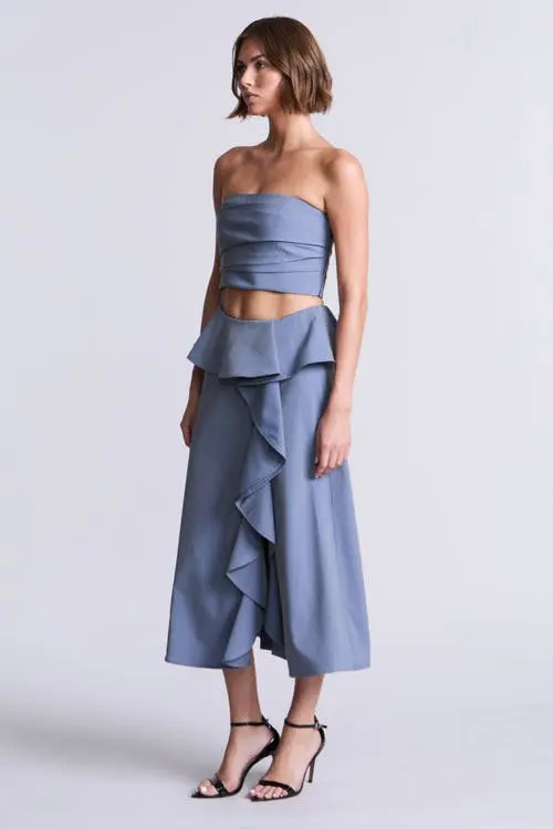 Bcbgmaxazria Cascade Midi Skirt