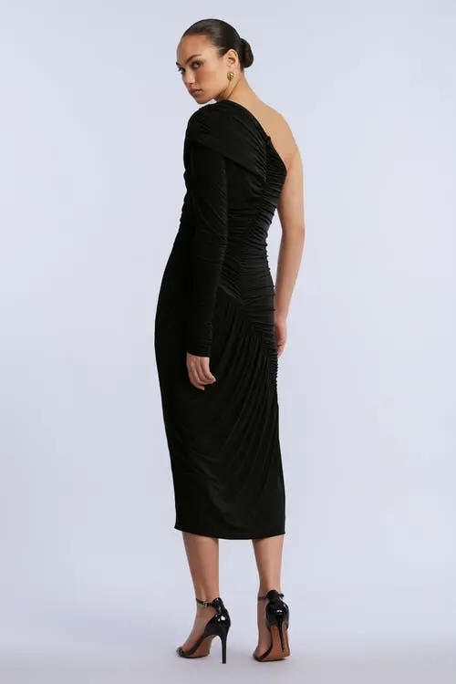 Bcbgmaxazria Jersey Midi Dress