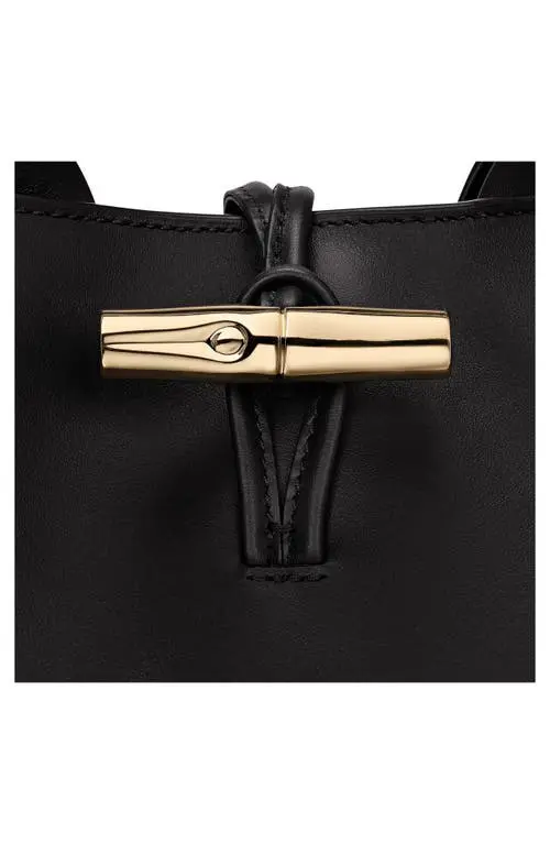 Longchamp Small Le Roseau Leather Tote