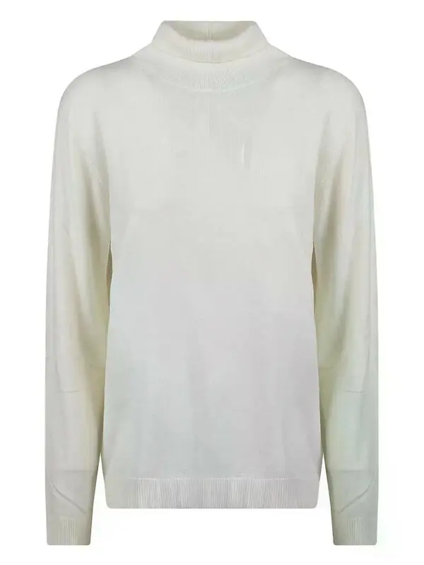 Max Mara Long-sleeved Turtleneck Sweater
