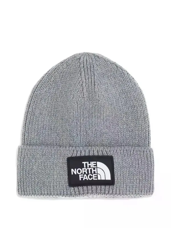 The North Face Logo-patch Beanie - Grey