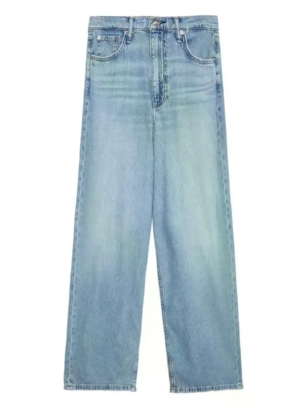 Rag & Bone Five-pocket Wide-leg Jeans