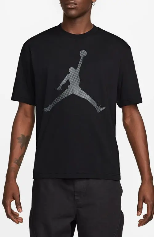 JORDAN Brooklyn Graphic T-shirt - Black/iron Grey