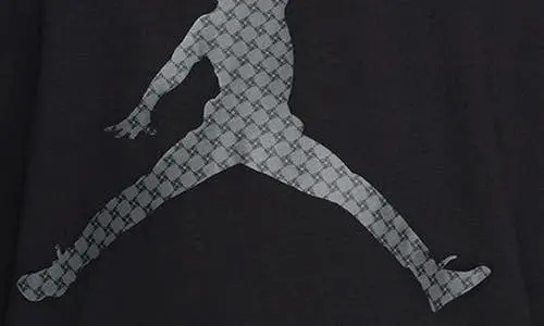 JORDAN Brooklyn Graphic T-shirt - Black/iron Grey