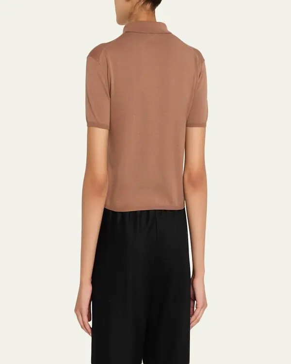 Kule The Farley Cotton-silk Polo