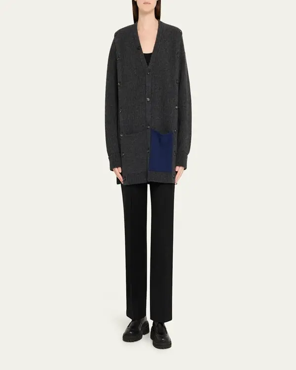 SETCHU Button Cardigan