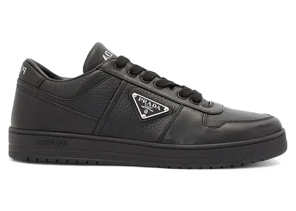 Prada Downtown Low Top Sneakers - Black