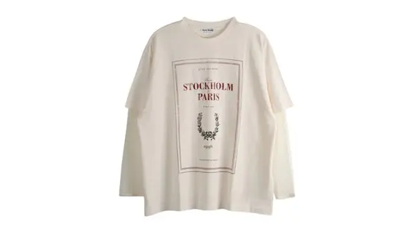 Acne Studios Layered Printed T-shirt