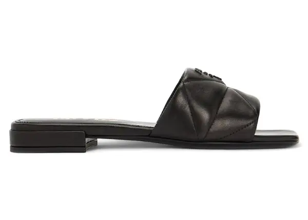 Prada Quilted Nappa Leather Slippers