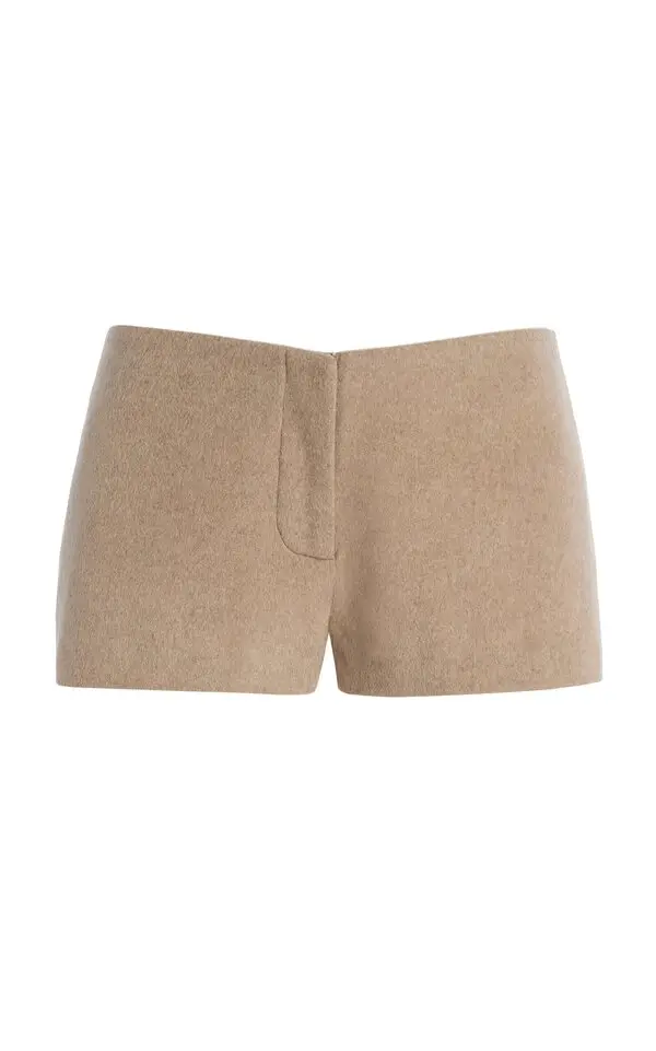 ALFIE Gio Virgin Wool-blend Hot Pants