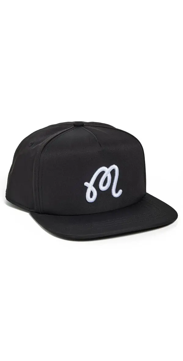 MALBON Snapback Hat - Black