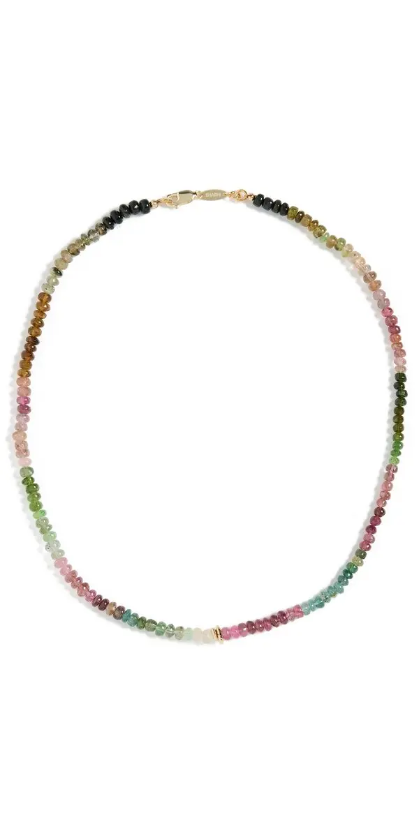 Shashi Aisha Gemstone Necklace - Tourmaline