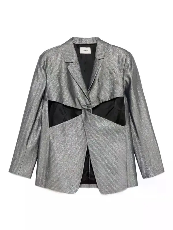 Coperni Twisted Cut-out Tailored Jacket