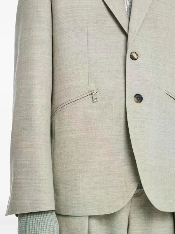 JW Anderson Zip-pocket Two-button Blazer