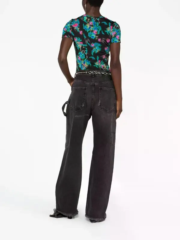 DARKPARK Wide-leg Carpenter Jeans - Black