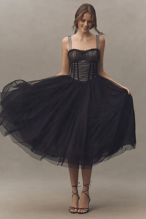 lilac corset dress SALE main image 1