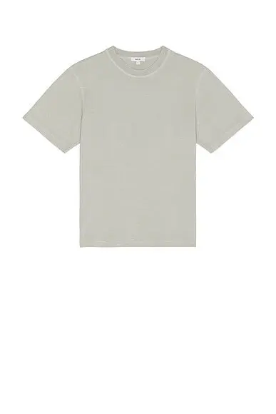 AGOLDE Asha Mock Neck Tee - Reflect