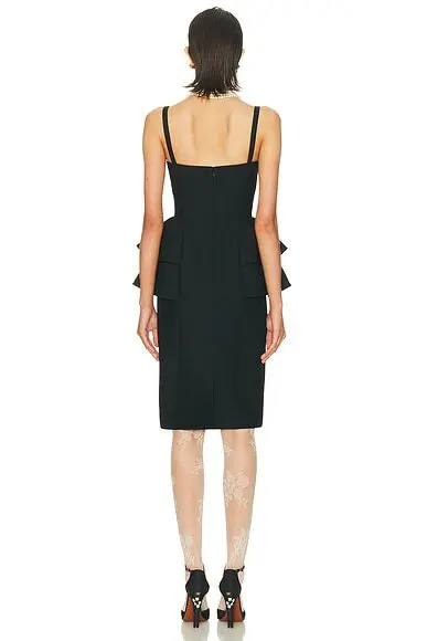 Valentino Garavani Peplum Dress