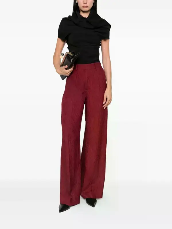 LANVIN Textured Trousers