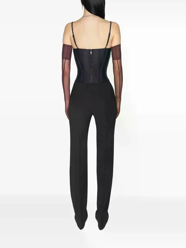 MUGLER Boned Bustier Top