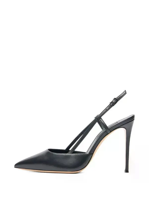 Casadei 100mm Julia Pointed-toe Slingback Heeled Pumps