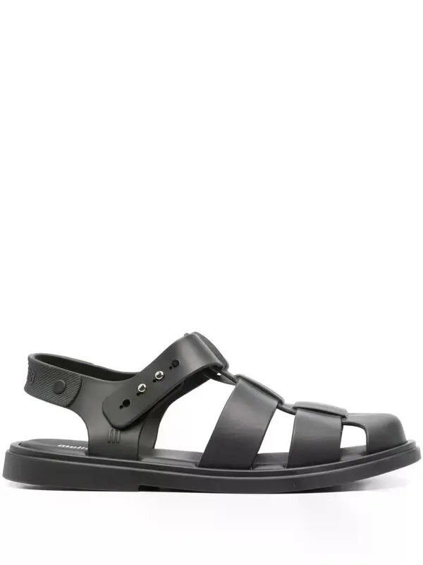 Melissa Emma Multiple-straps Sandals - Black