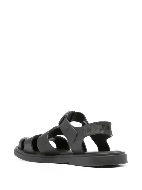 Melissa Emma Multiple-straps Sandals - Black