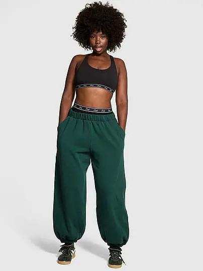 Pink Campus Fleece™ Oversized Sweatpants - Green