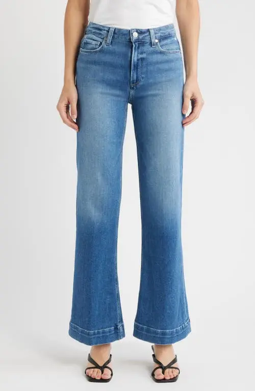 Paige Leenah High-waist Wide-leg Jeans - Westminster