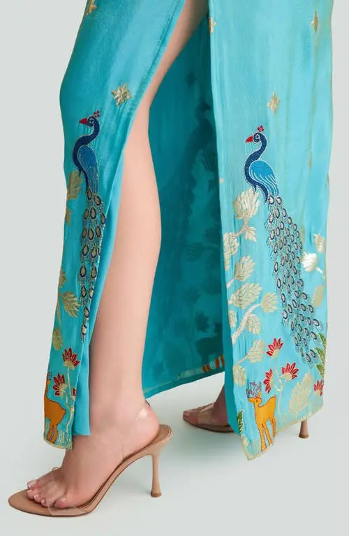 HOLICHIC Luna Embroidered Maxi Dress