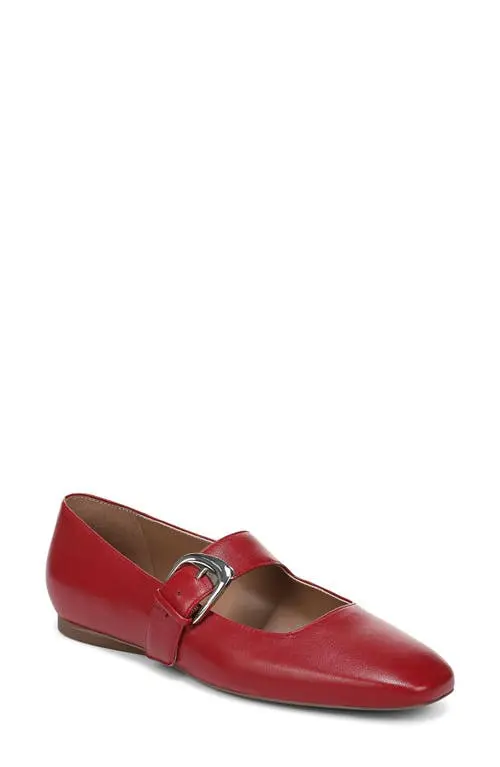 Naturalizer Mary Jane Flat - Hearts Flame Red