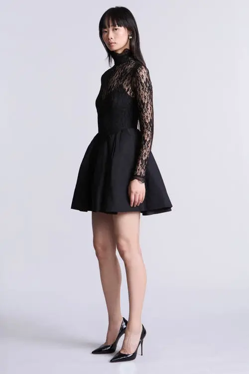Bcbgmaxazria Stretch Lace Bubble Dress