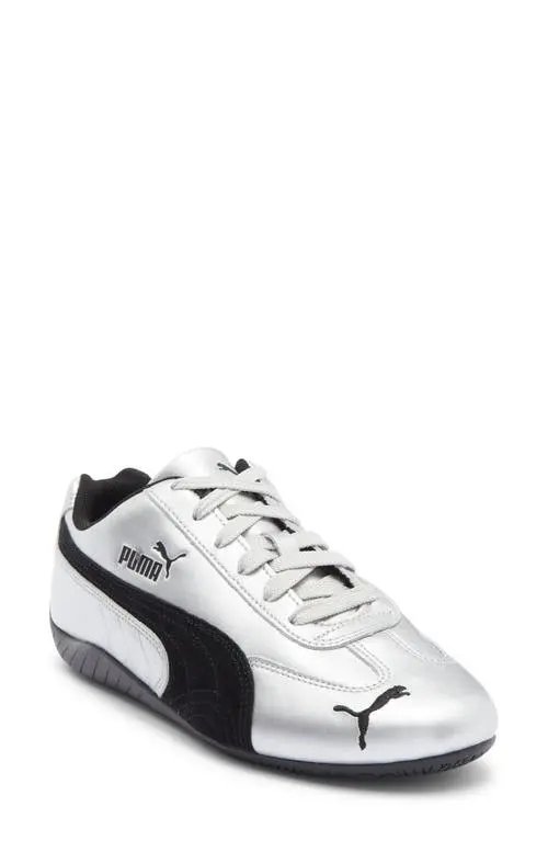PUMA Speedcat Metallic Sneakers - Puma Silver/puma Black