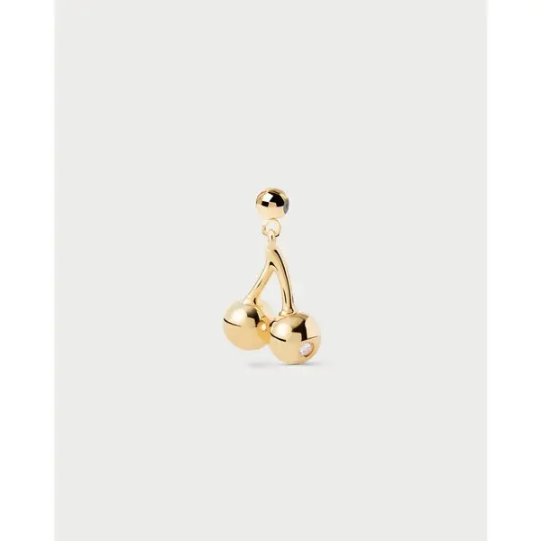 PDPAOLA Cherry Charm - Brass