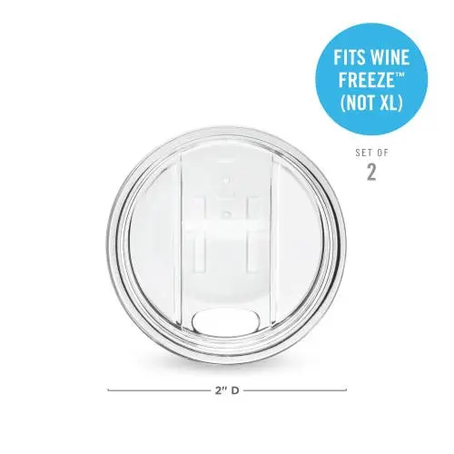HOST Wine Freeze Lids Set Of 2