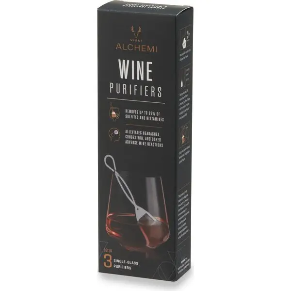 VISKI Alchemi Wine Purifiers Set Of 3