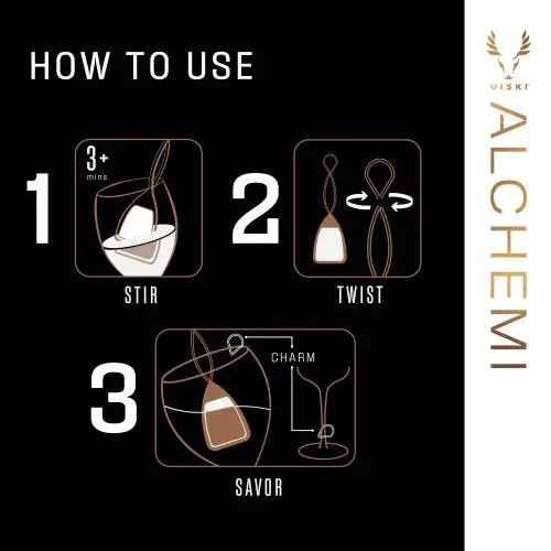 VISKI Alchemi Wine Purifiers Set Of 3