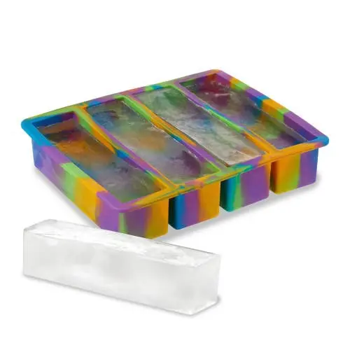 HOST Water Bottle Ice Cube Tray - Colored Marble