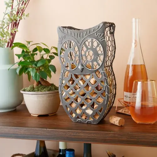 TWINE Wise Owl Cork Holder