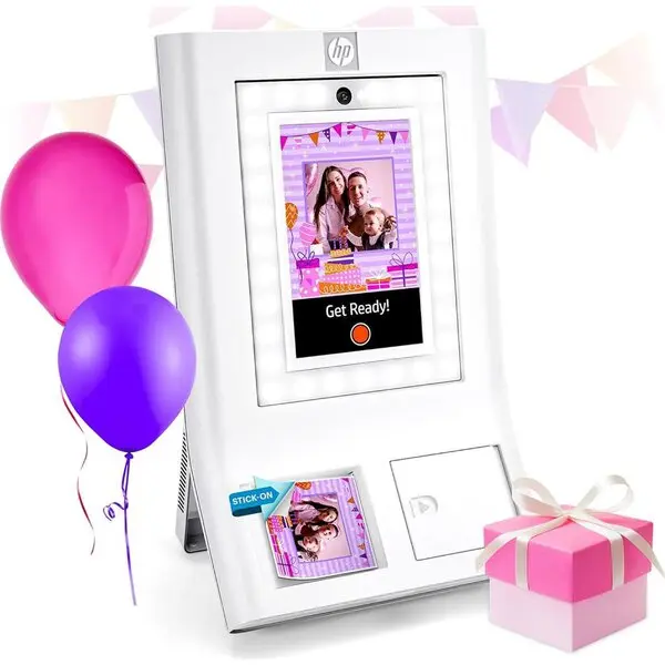 HP Sprocket Photo Booth Printer - Pink