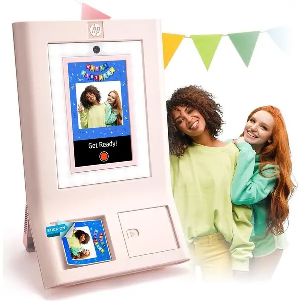 HP Sprocket Photo Booth Printer - Pink