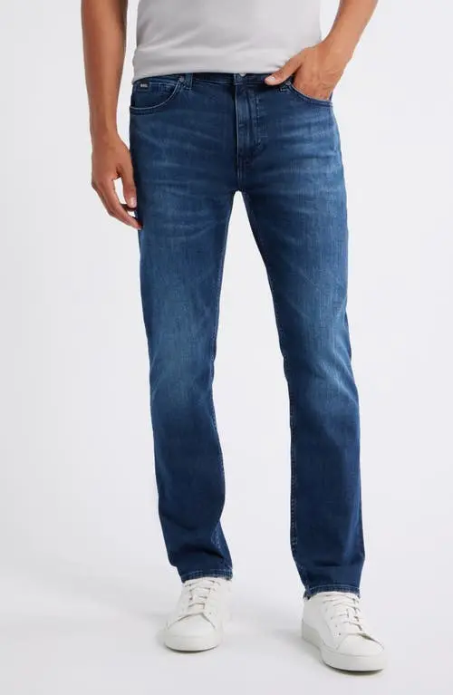 Hugo Boss Delaware Slim-fit Jeans - Navy