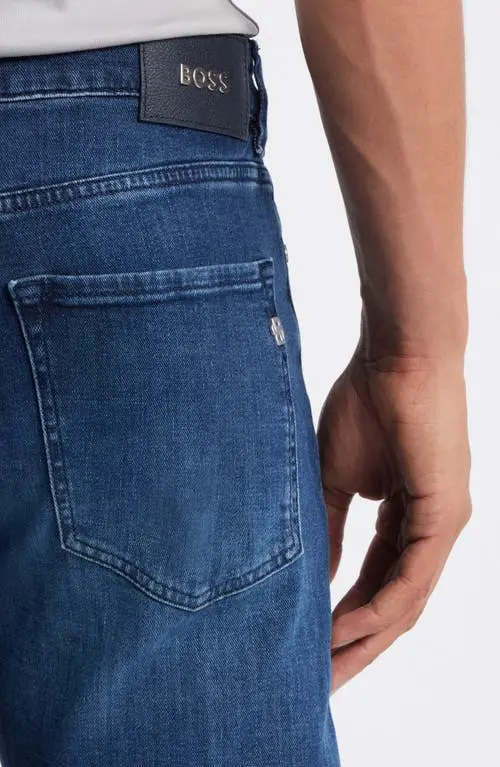 BOSS Delaware Slim-fit Jeans - Navy