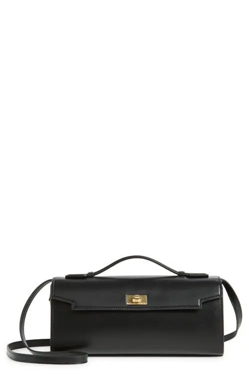 ANYA HINDMARCH Mortimer Leather Clutch - Black