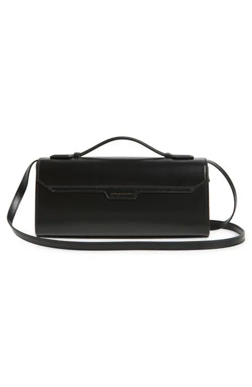 ANYA HINDMARCH Mortimer Leather Clutch - Black