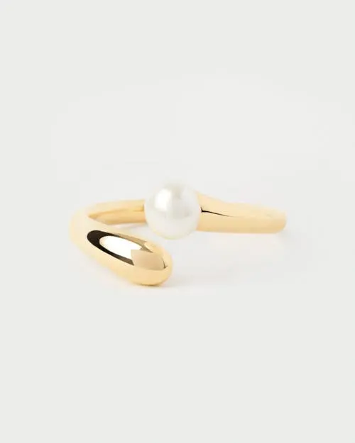 PDPAOLA La Perla Ring - Brass